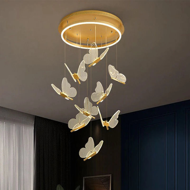Butterfly Ceiling Pendant Light – Basic Outline Interiors