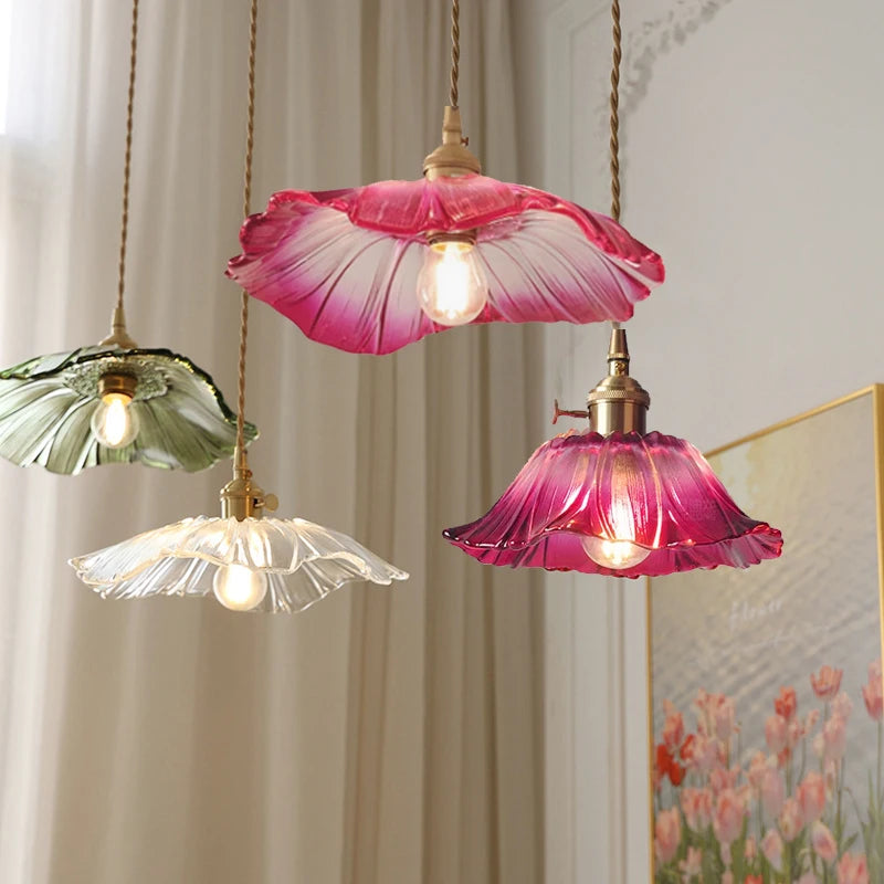 Lamp with Hibiscus Flower – Basic Outline Interiors