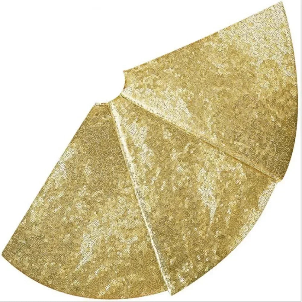 Sparkly Christmas Tree Skirts – Basic Outline Interiors