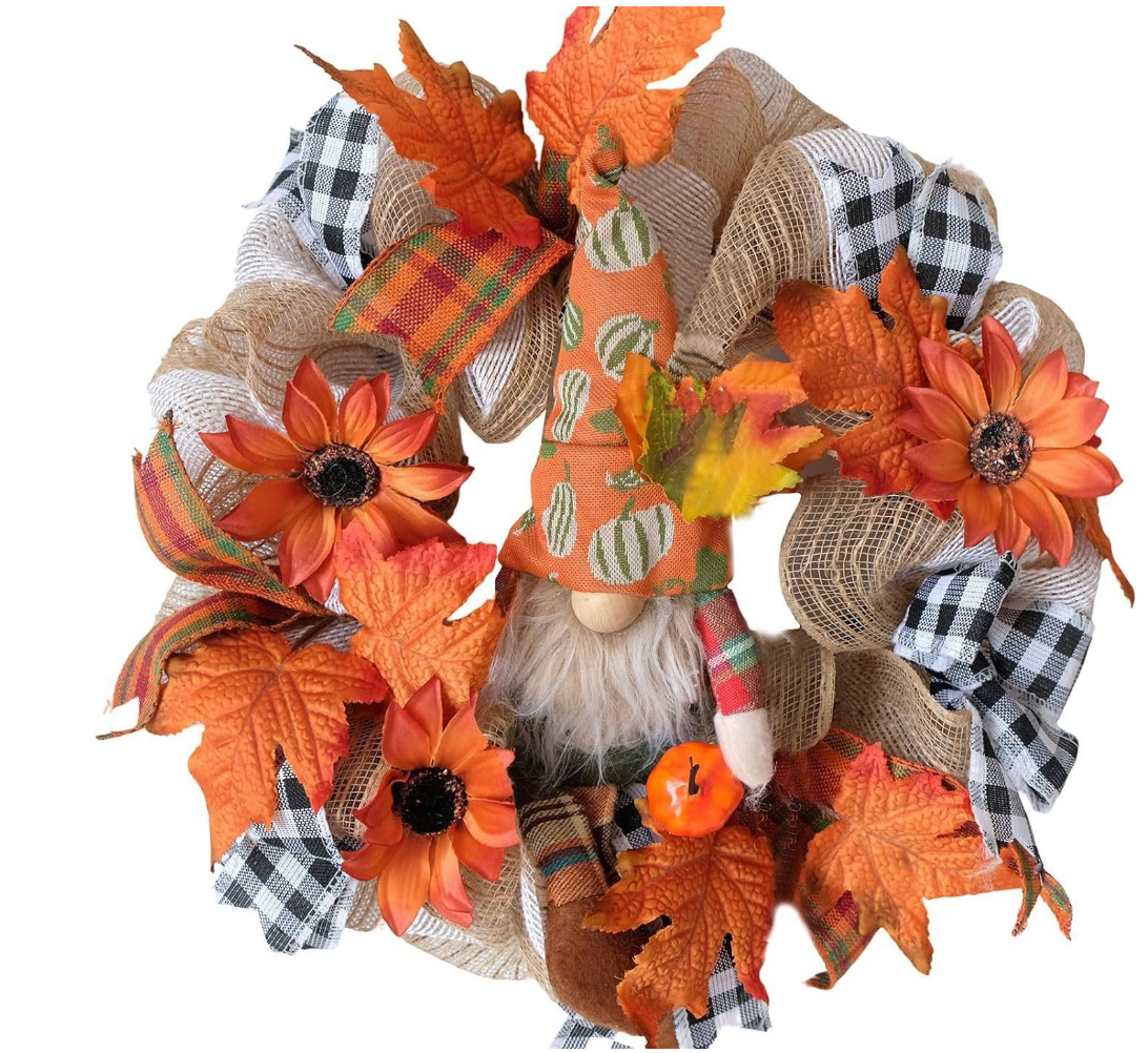 Fall Wreath – Basic Outline Interiors