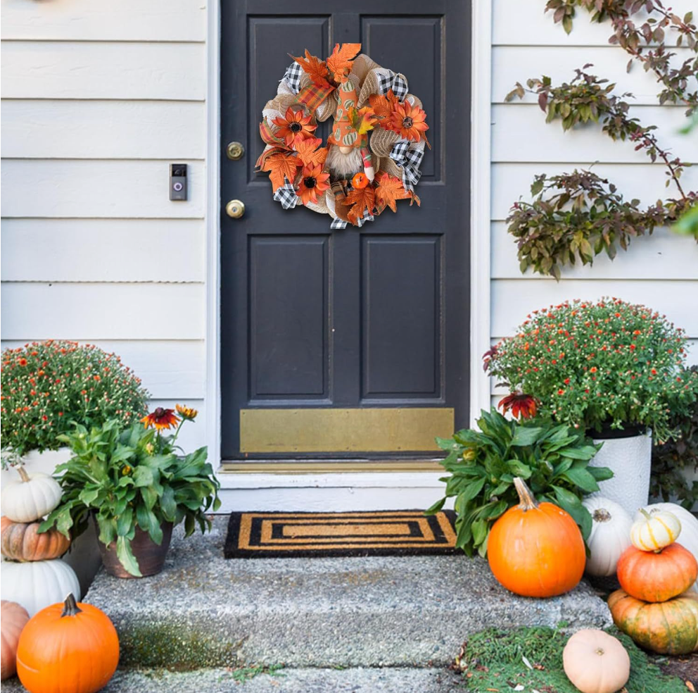 Fall Wreath – Basic Outline Interiors