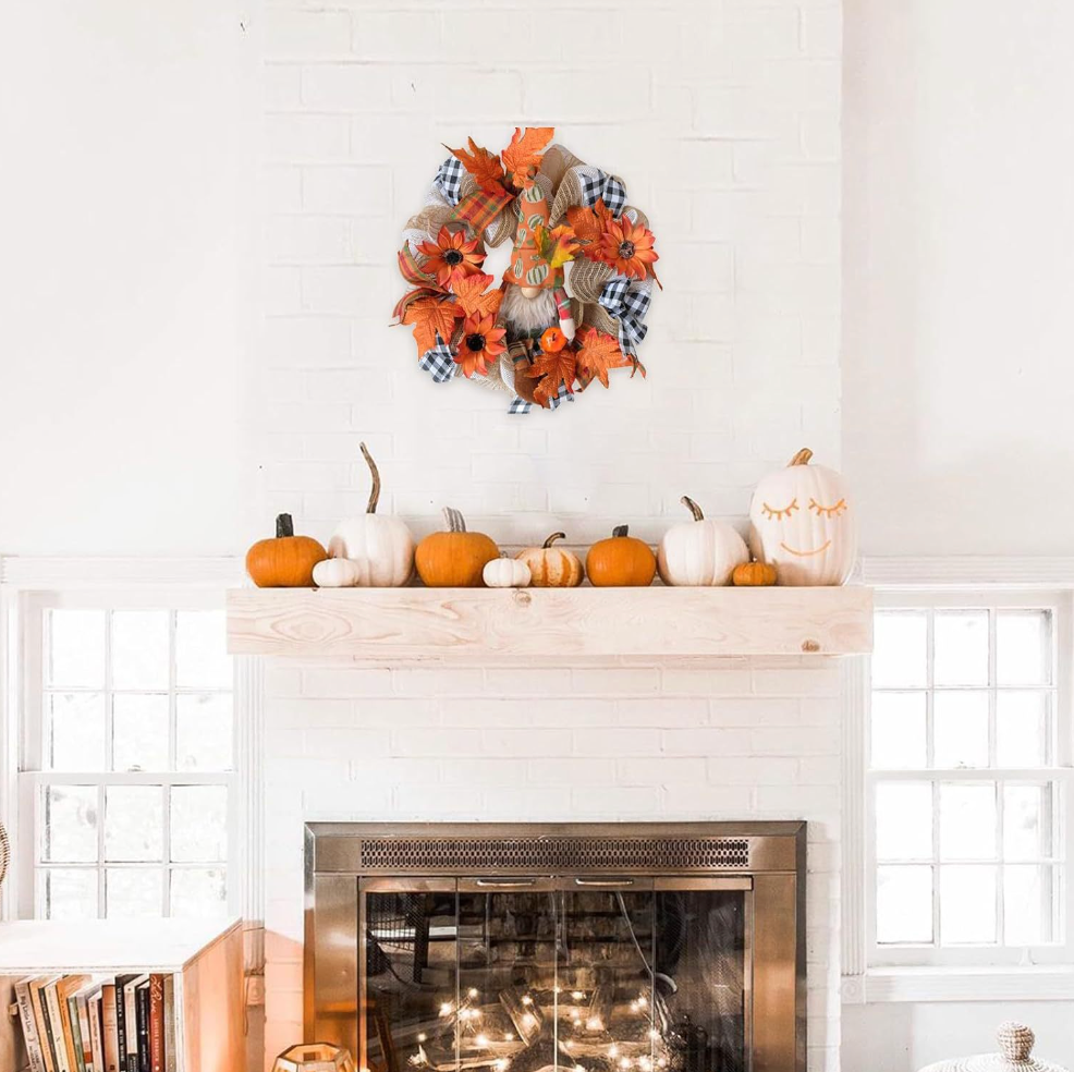 Fall Wreath – Basic Outline Interiors