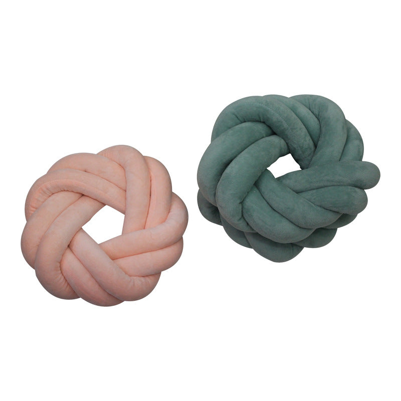 Knotted Ball Cushion 30cm – Basic Outline Interiors
