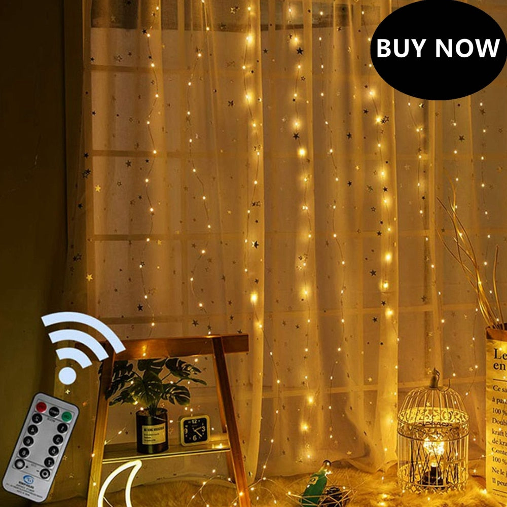 Holiday Fairy String Lights – Basic Outline Interiors